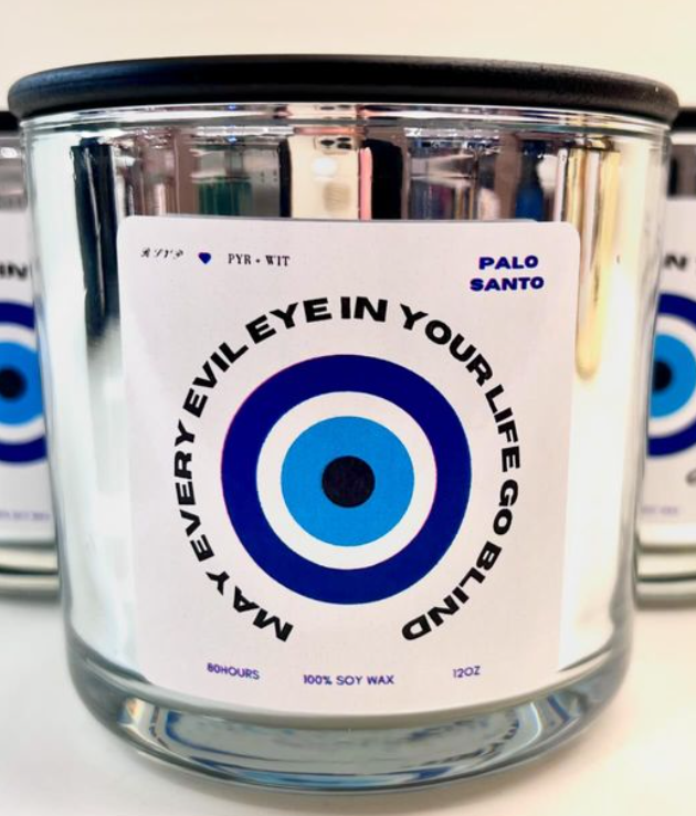 RSVP - EVIL EYE CANDLE– RSVP By Anastasia